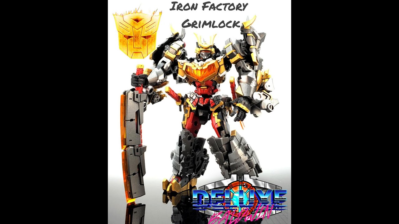 Transformers Iron Factory Legends Samurai Daishogun Boohmaru (Grimlock ...