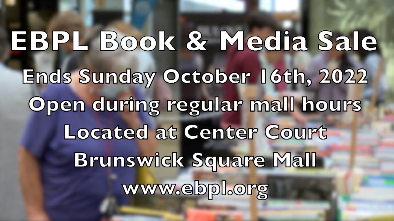 EBPL Book & Media Sale at Brunswick Square Mall - YouTube