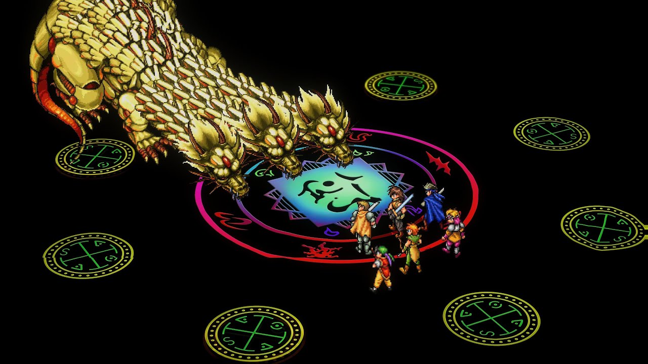 SUIKODEN I HD REMASTER | Final Boss Battle - Golden Hydra, Ending ...