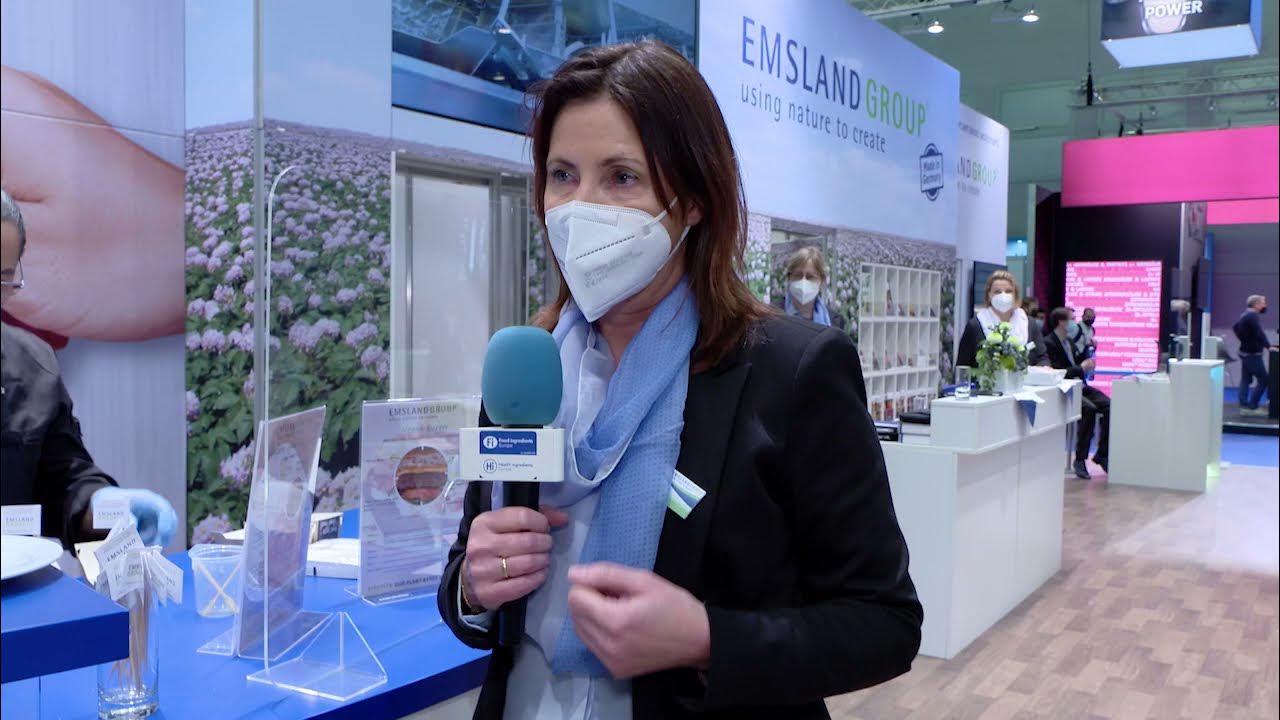 Emsland Group — Food Ingredients Europe 2021: Interview with Cindy Semeijn - YouTube