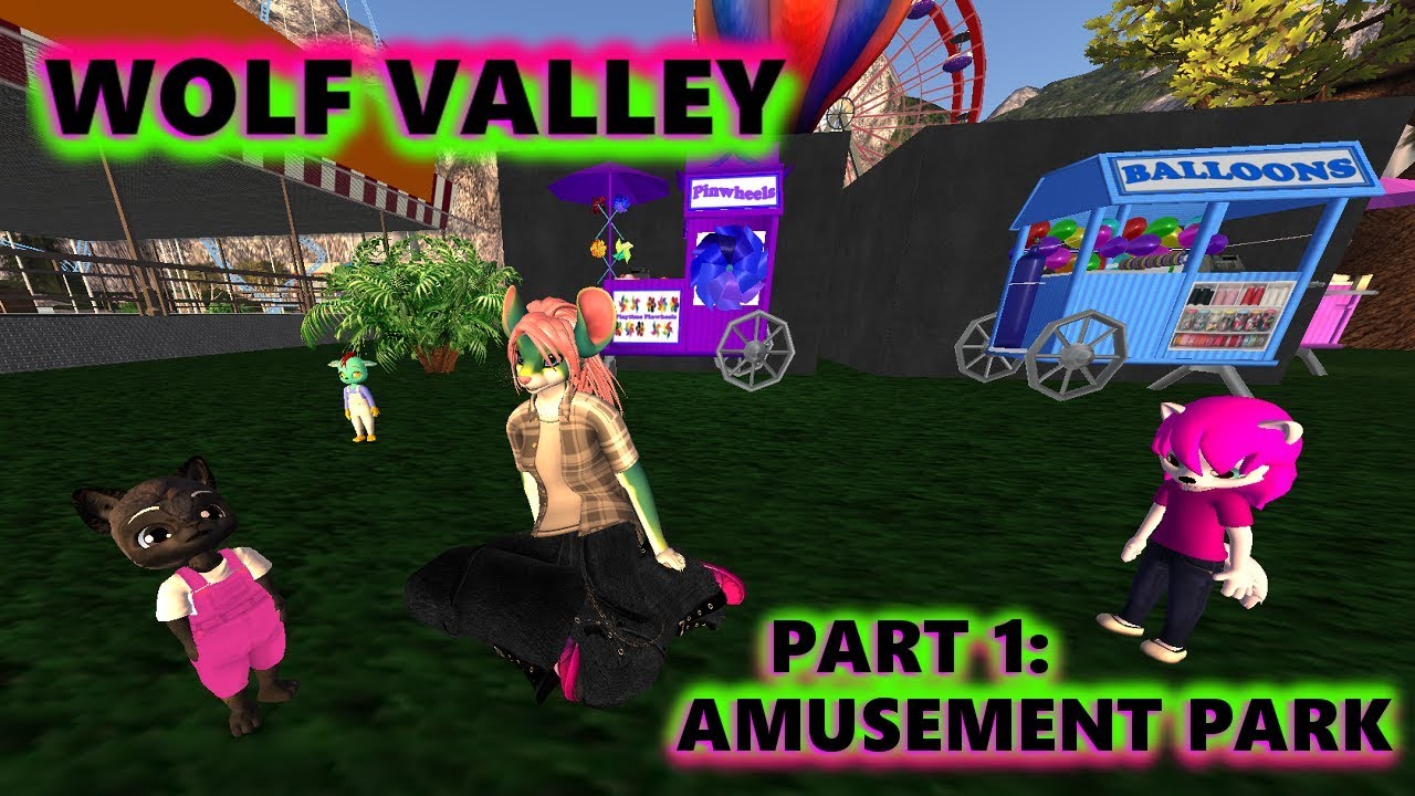 Exploring Wolf Valley - Part 1 - Amusement park - YouTube