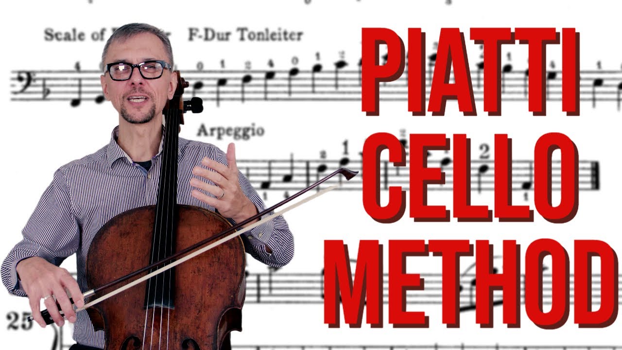 Piatti Cello Method | F Major Scale, Arpeggio and Exercises | Cello ...
