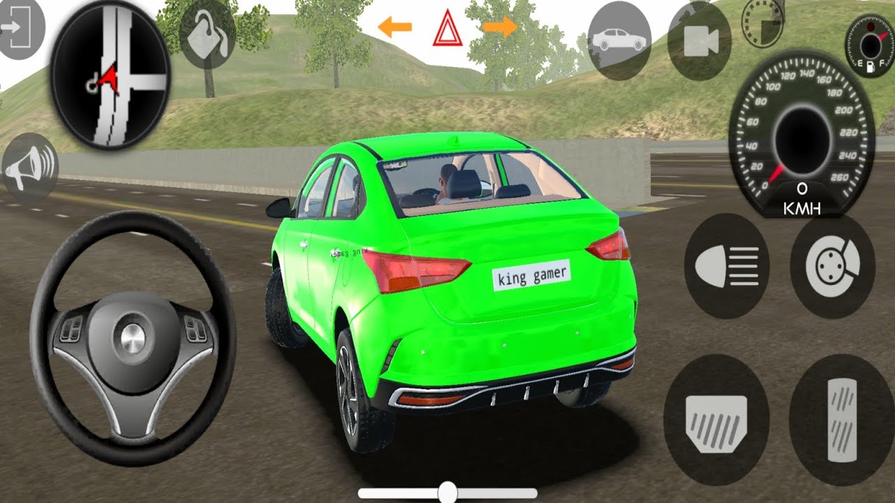 Indian Cars Simulator 3d Game - New Car Hyundai Verna Gadi game video ...