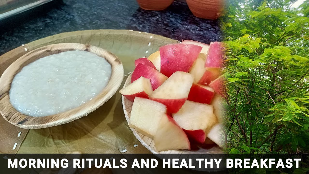Morning Rituals And 5 Min Heathy Breakfast - YouTube