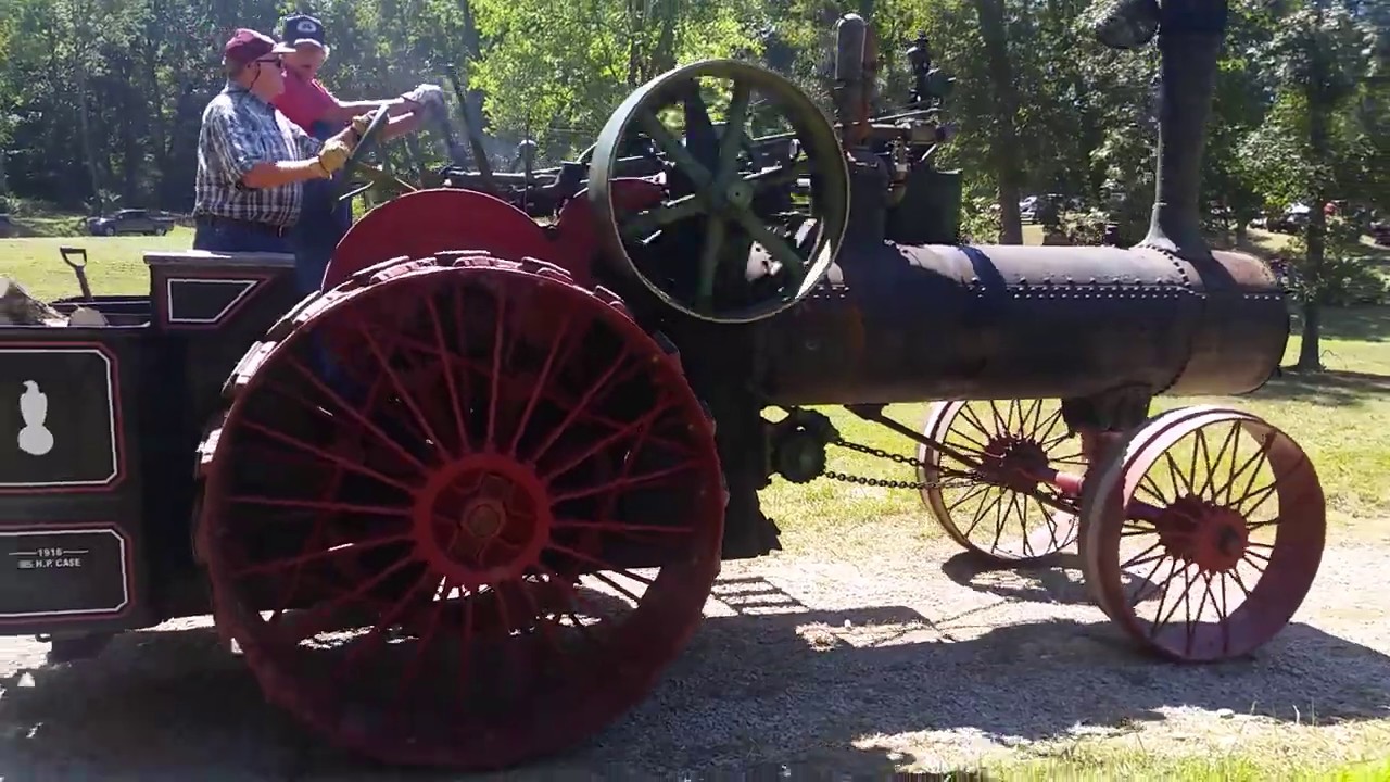 Case Steam Tractor - YouTube