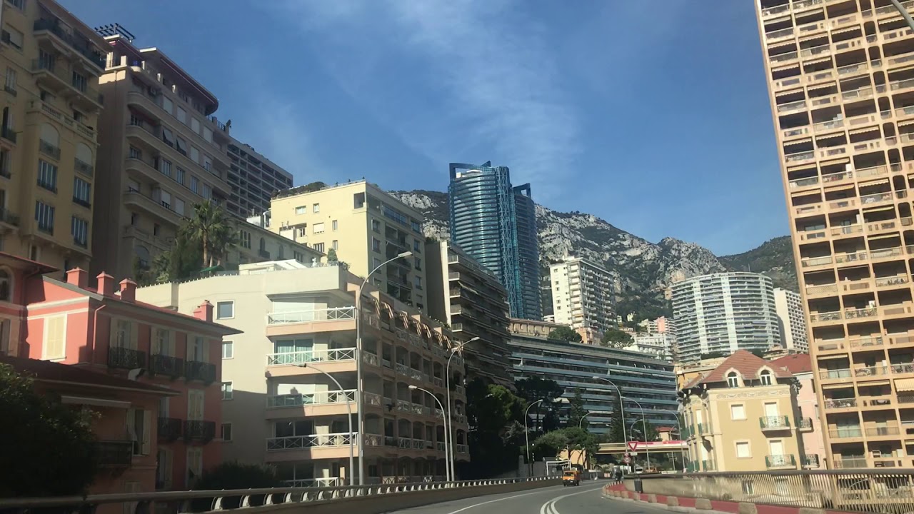 ENJOY Monte Carlo & Monaco drive as the F1 training - YouTube