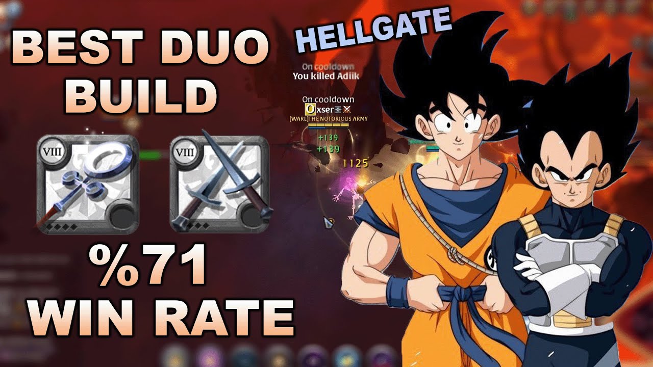 BEST DUO !!! HELLGATE BUILD %71 WIN RATE ( Albion Online ) - YouTube