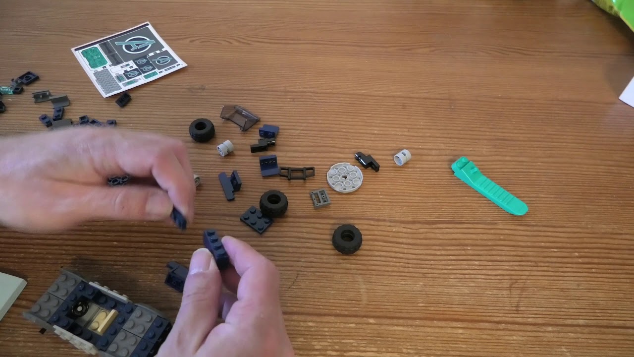 Building Lego Marvel Avengers Compound Battle SET 76131 PART 1 4K - YouTube
