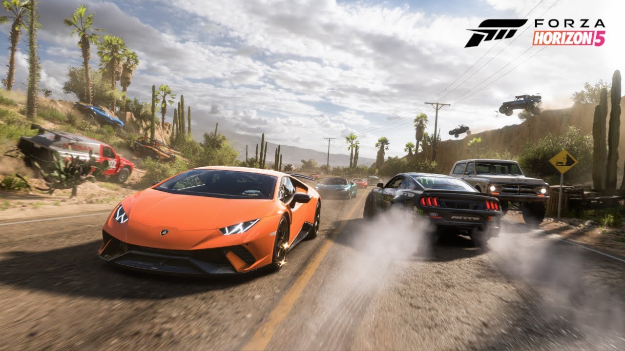 Forza Horizon 5 - Mit dem Fallout-Mobil über die Piste - YouTube