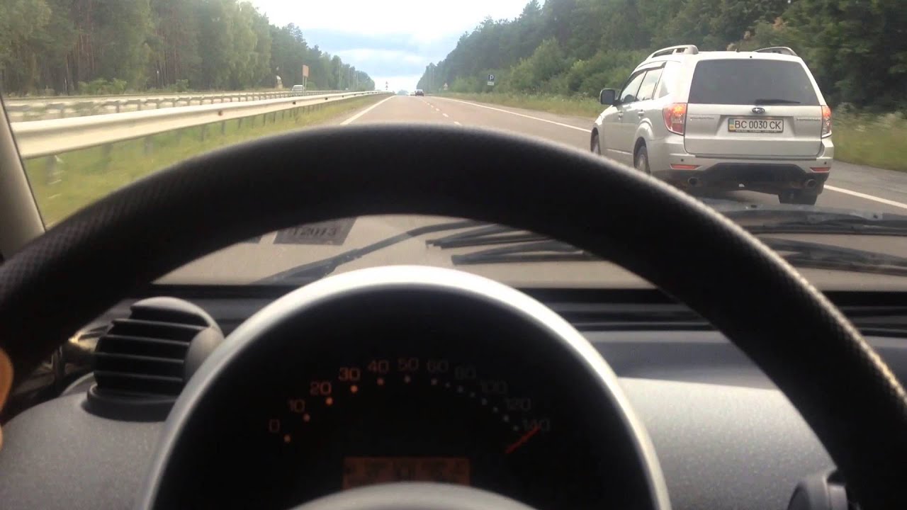 Smart Fortwo top speed 140 км/час - YouTube