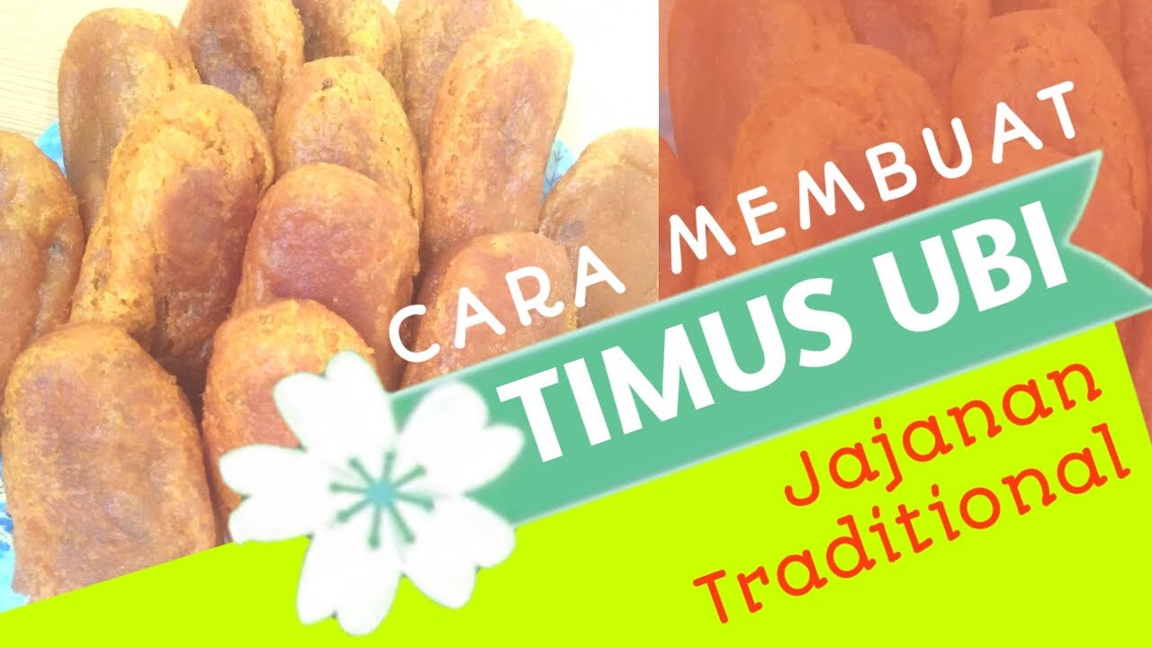 CARA MEMBUAT TIMUS UBI JAJANAN TRADITIONAL - YouTube