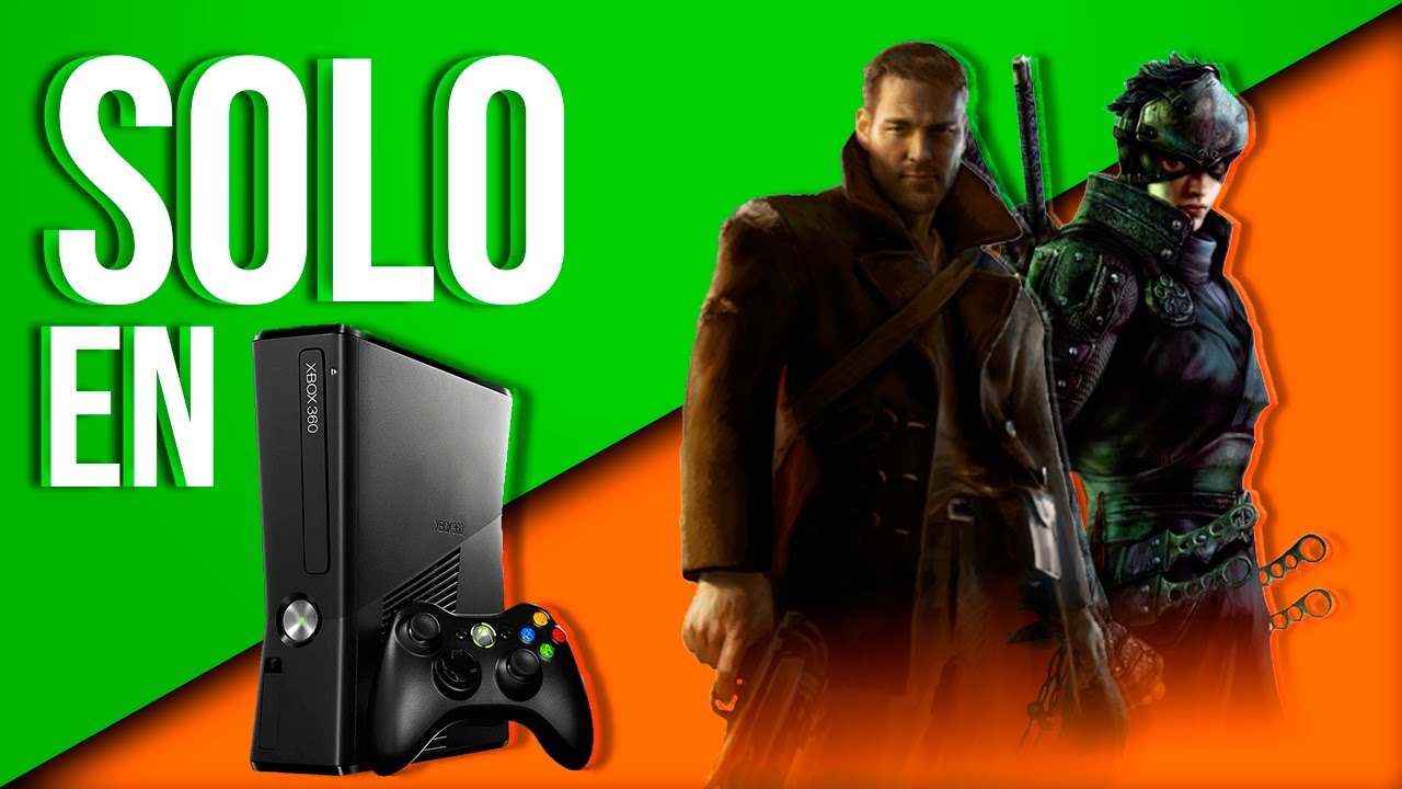 JUEGOS que "SOLO PUEDES JUGAR" en XBOX 360 | Juegazos Únicos de la 360 ...