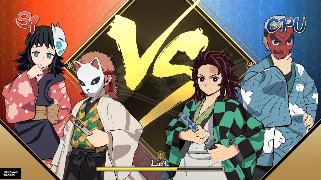 Demon Slayer fight: Makomo + Sabito VS Tanjiro + Urokodaki on Urokodaki ...