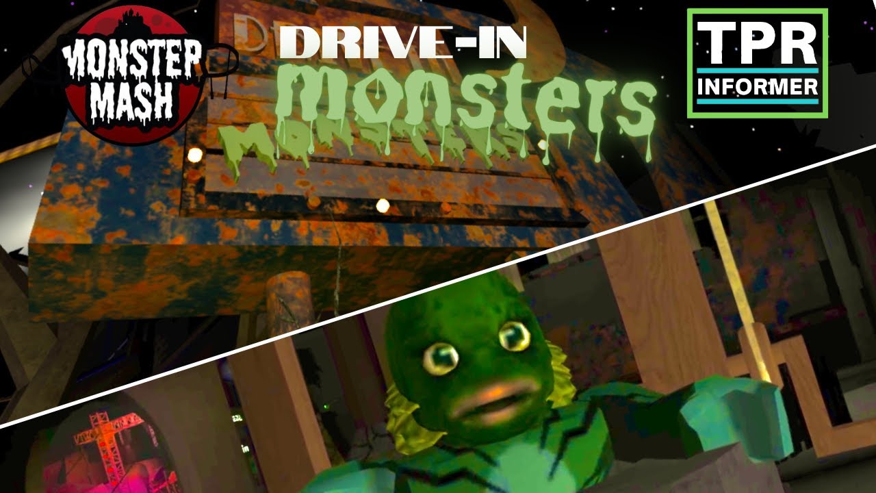Monsters Drive-In Scare Zone | Monster Mash | Monster Park | “In Other ...