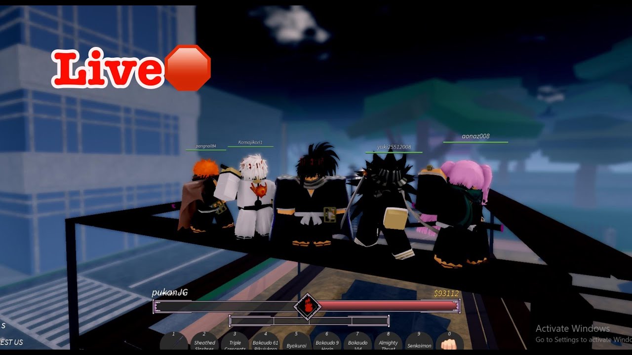 🔴LIVE ROBLOX PM [RELEASE] project mugetsu มีCodeใหม่สปอยอัพเดตหน้า จงมา ...