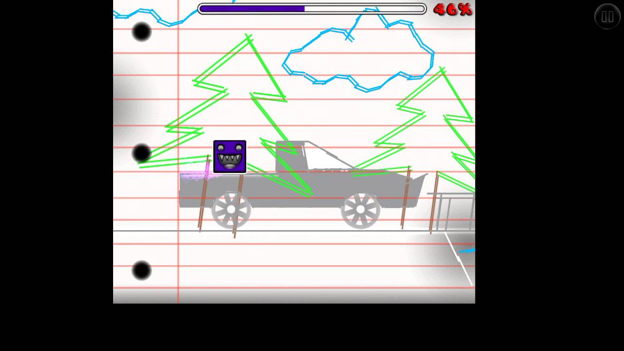 Geometry dash [2.0] paper World by kdavid2123 - YouTube