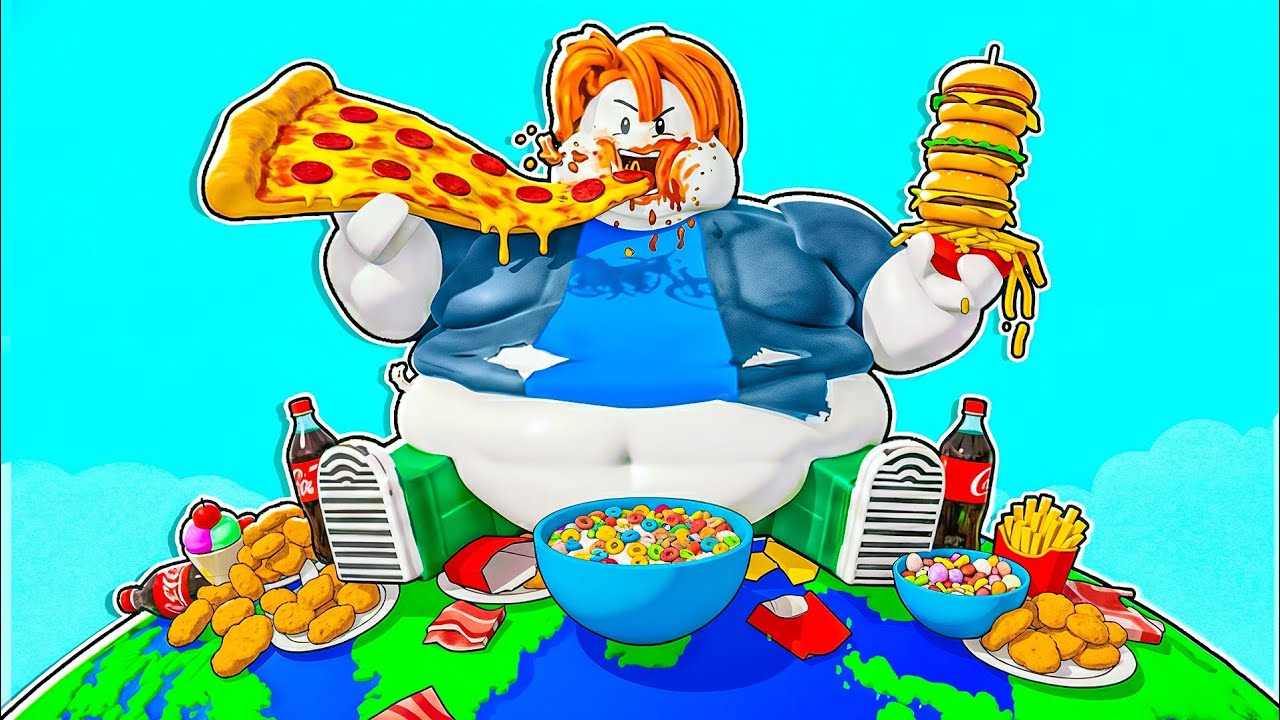 I Became Super Fat in Roblox! - YouTube