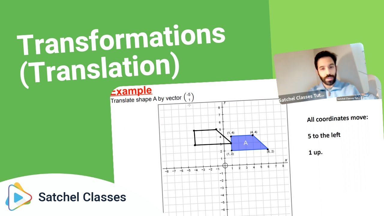 Transformations Translation | Math | Satchel Classes - YouTube