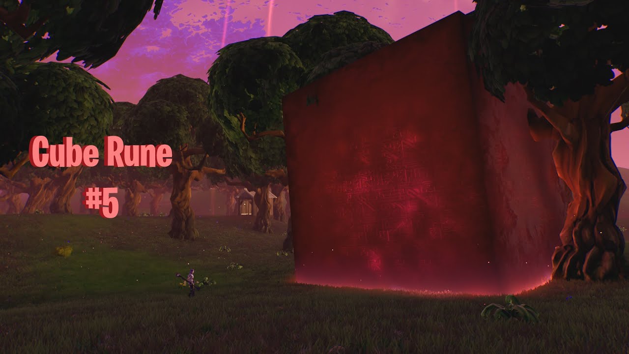 Cube Rune 5 - Mini Event | Fortnite OG Chapter 1 Season 5 - YouTube