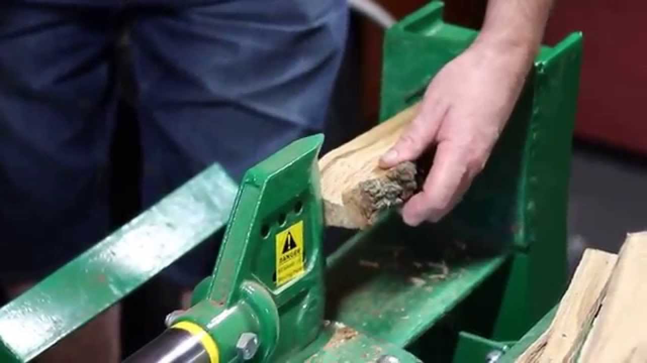 40 Tonne Millers Fall Wood Splitter, Nice and Easy - YouTube