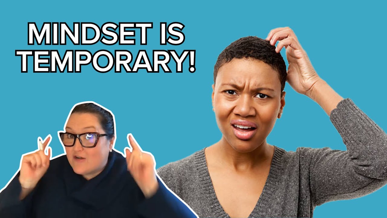 MINDSET Is A Wonderful BUT TEMPORARY Thing!! || Suzanne Evans Coaching, Speaking - YouTube