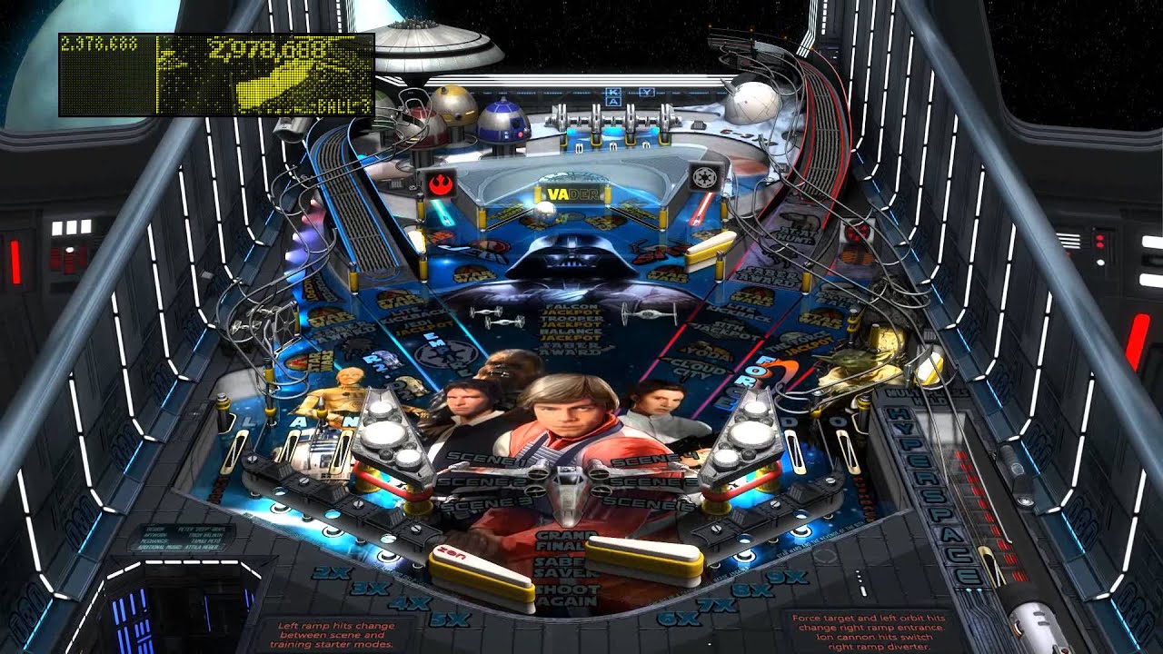 Pinball FX2 Star Wars Episodio V parte 7 - YouTube