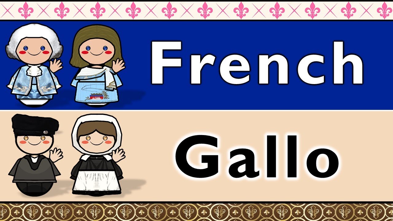 ROMANCE: FRENCH & GALLO - YouTube