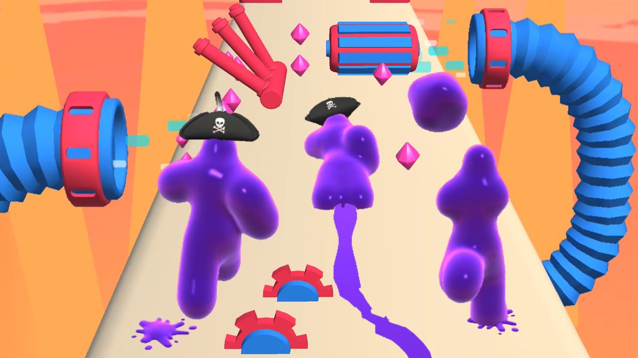 Blob Runner Lvl 48 & 49 All Levels Gameplay Android,iOS - YouTube
