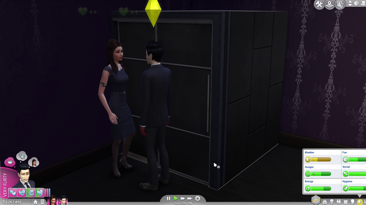 Sims 4 Closet Make Out and Woohoo - YouTube