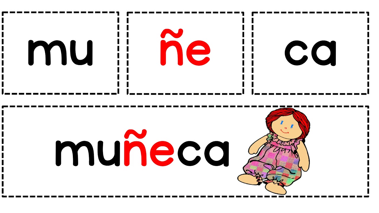 5 b Palabras con u a e i o u - YouTube