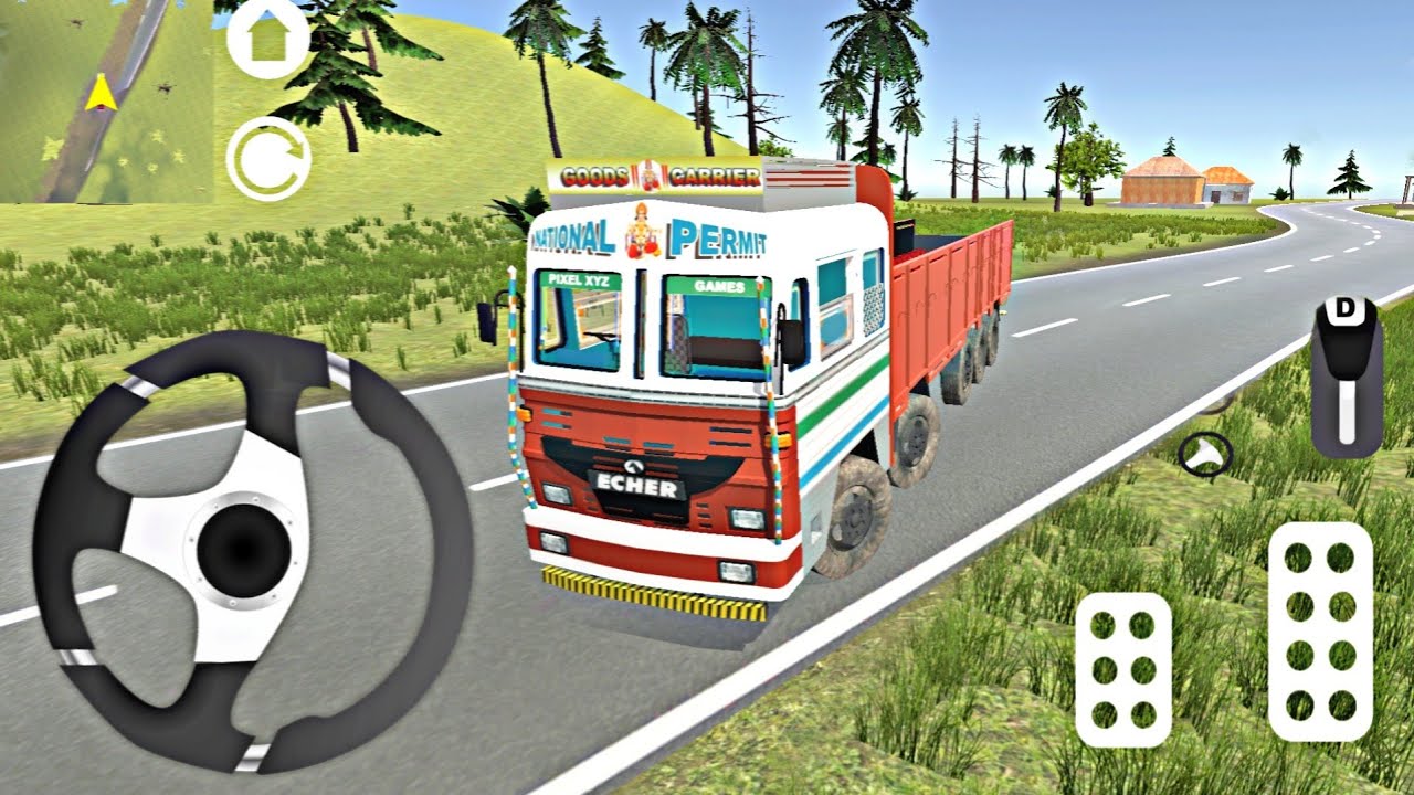 Truck Simulator - Indian Truck Simulator 2 - Hevay cargo transport ...
