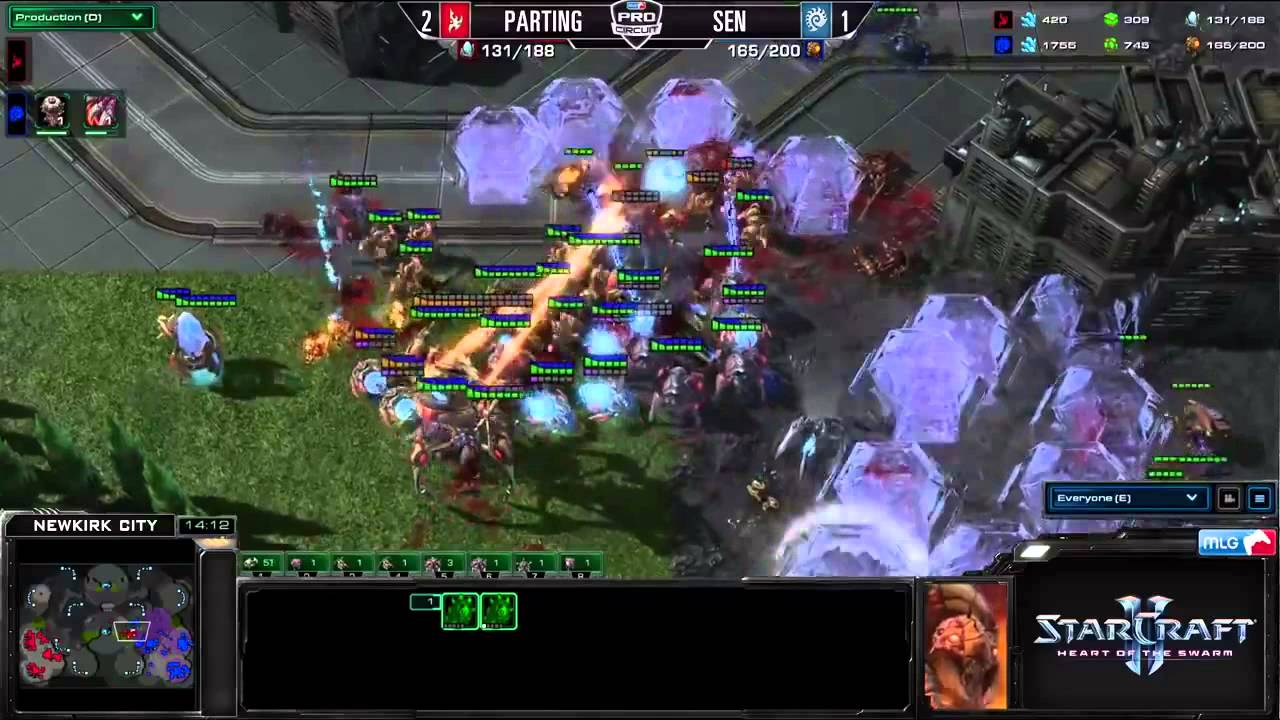 SC2 Parting vs Sen Game 4 Round of 16 MLG Dallas 2013 Starcraft 2 ...