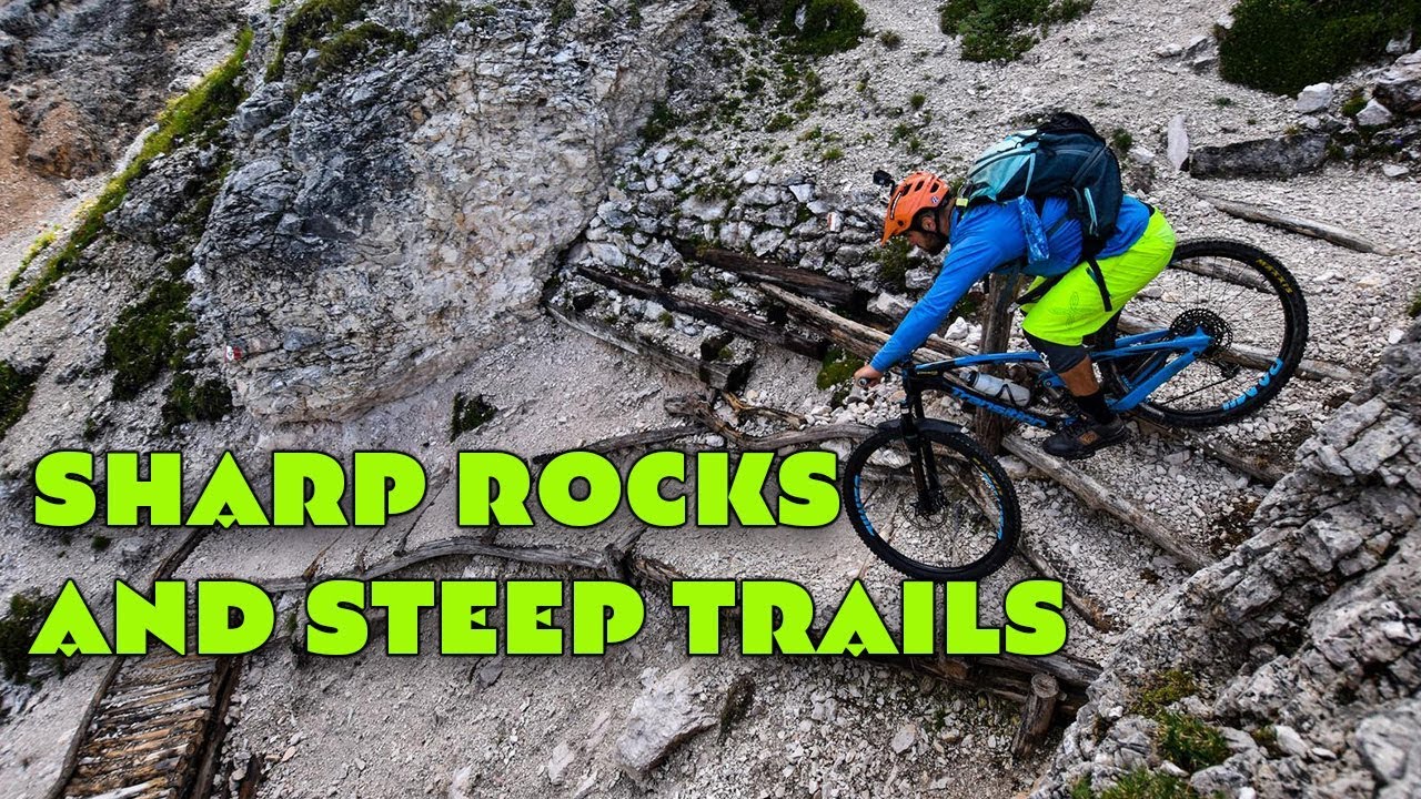 Dolomites: sharp rocks and steep trails - YouTube