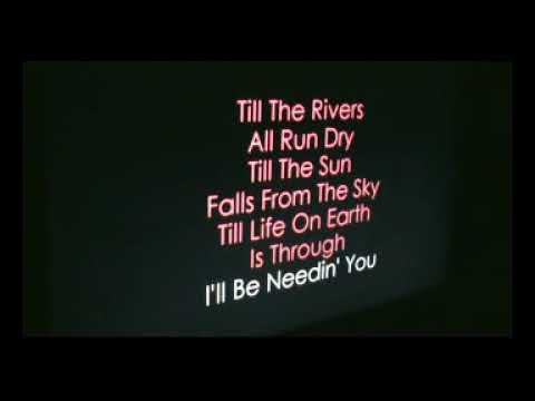 Till the rivers all run dry - Don Williams ( Rajat's karaoke version ...