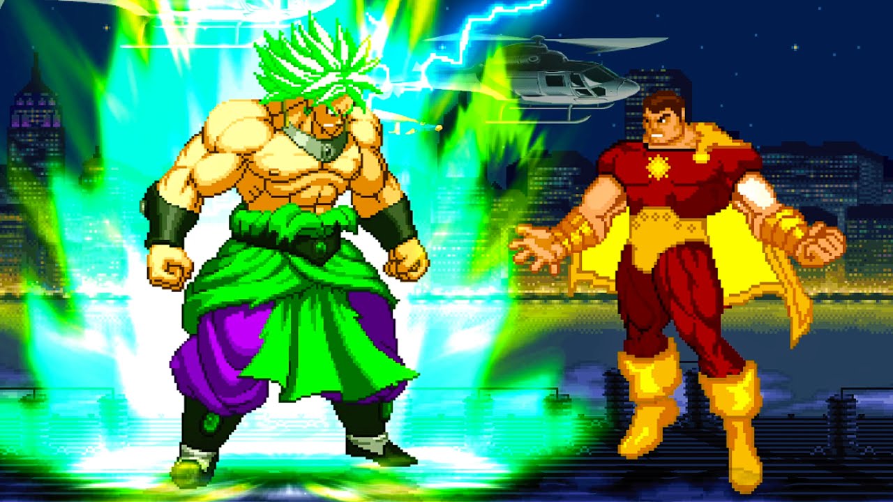 Broly Vs. Hyperion - Stalwart guardian - YouTube