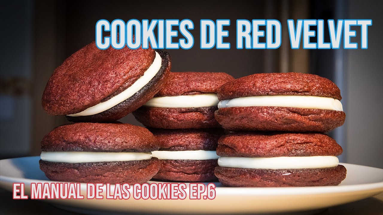 Galletas de Red Velvet | El Manual de las Cookies - YouTube