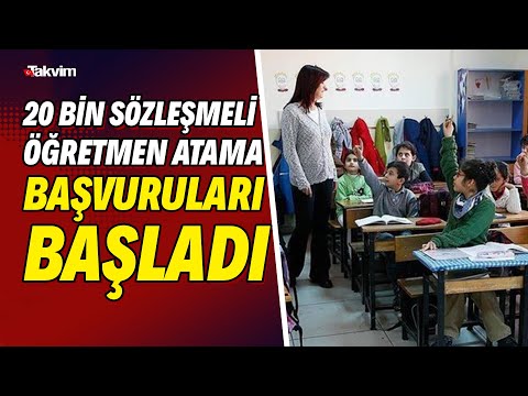 Sözleşmeli öğretmen atama başvuruları başladı! Atama için başvuru nasıl yapılır? Şartları nelerdir?