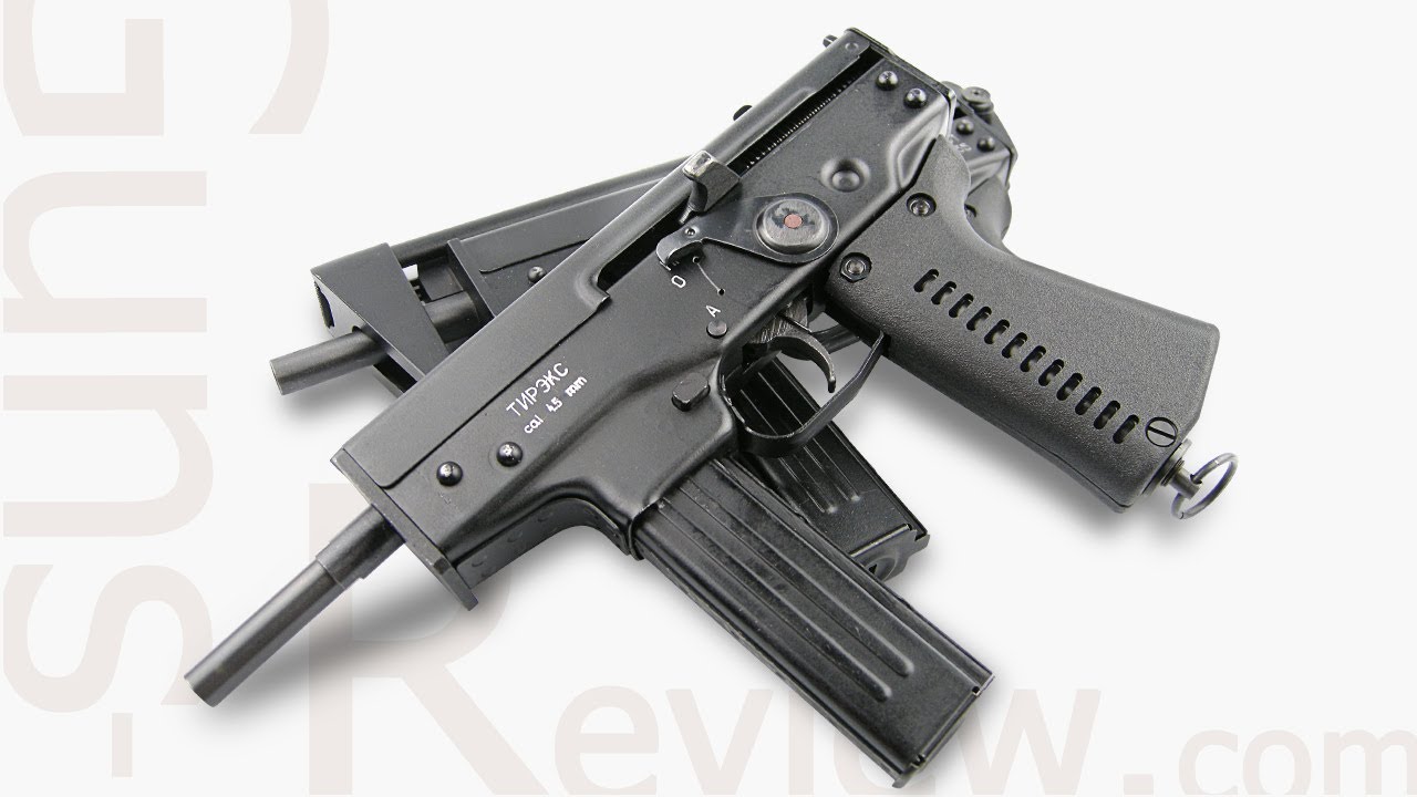 Пистолет-Пулемет ТИРЭКС. Обзор Пневматической Копии ПП-91 КЕДР от Guns ...