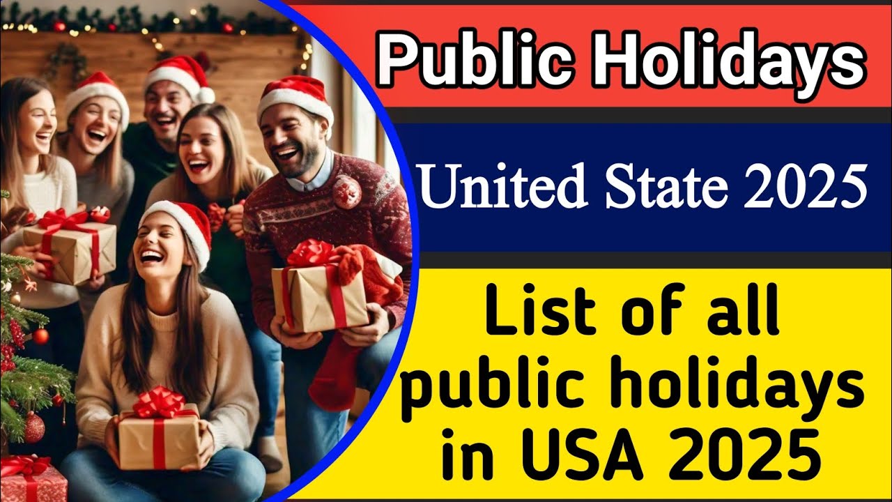 List of all public holidays in United States 2025 - YouTube