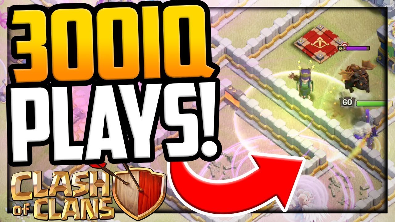 300 IQ Plays in Clash of Clans - That YOU Can Use! - YouTube