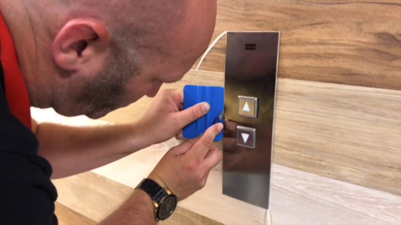 Vinyl Wrap Lift Lobbies Refurbishment, Architectural Films by WRAPT ...