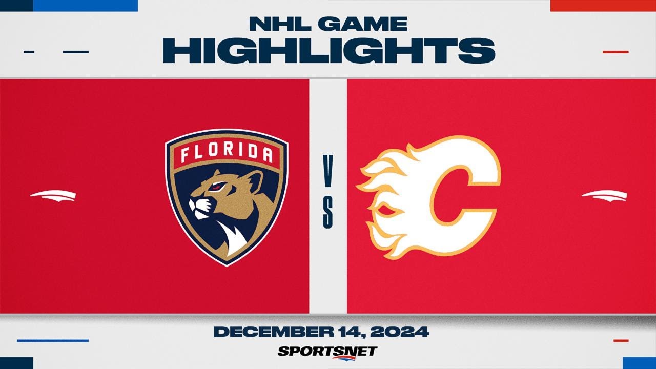 NHL Highlights | Panthers vs. Flames - December 14, 2024 - YouTube