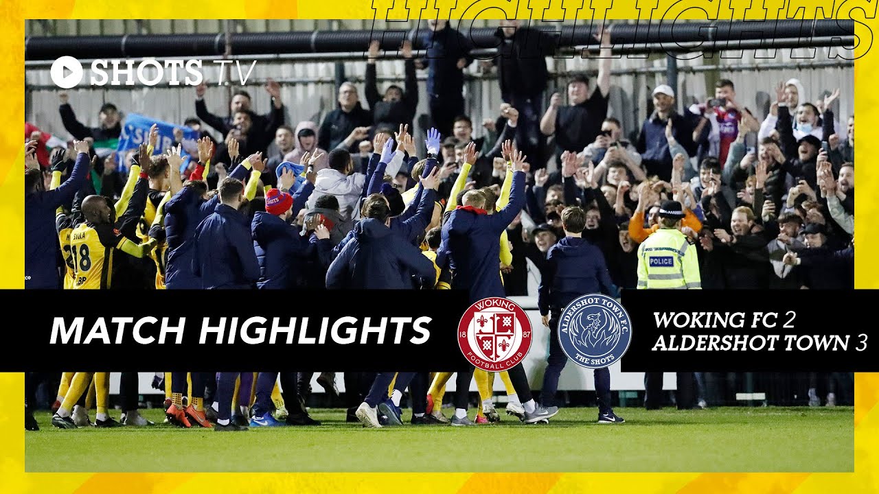Match Highlights: Woking FC (A) - YouTube