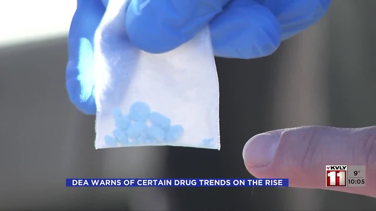 DEA Warns of certain drug trends on the rise - YouTube