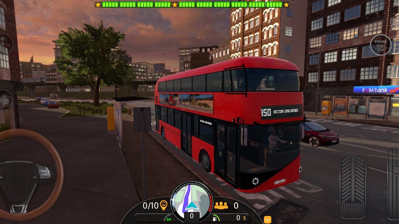 Bus Simulator 2023 | New Double Decker Bus | China City Road Drive ...