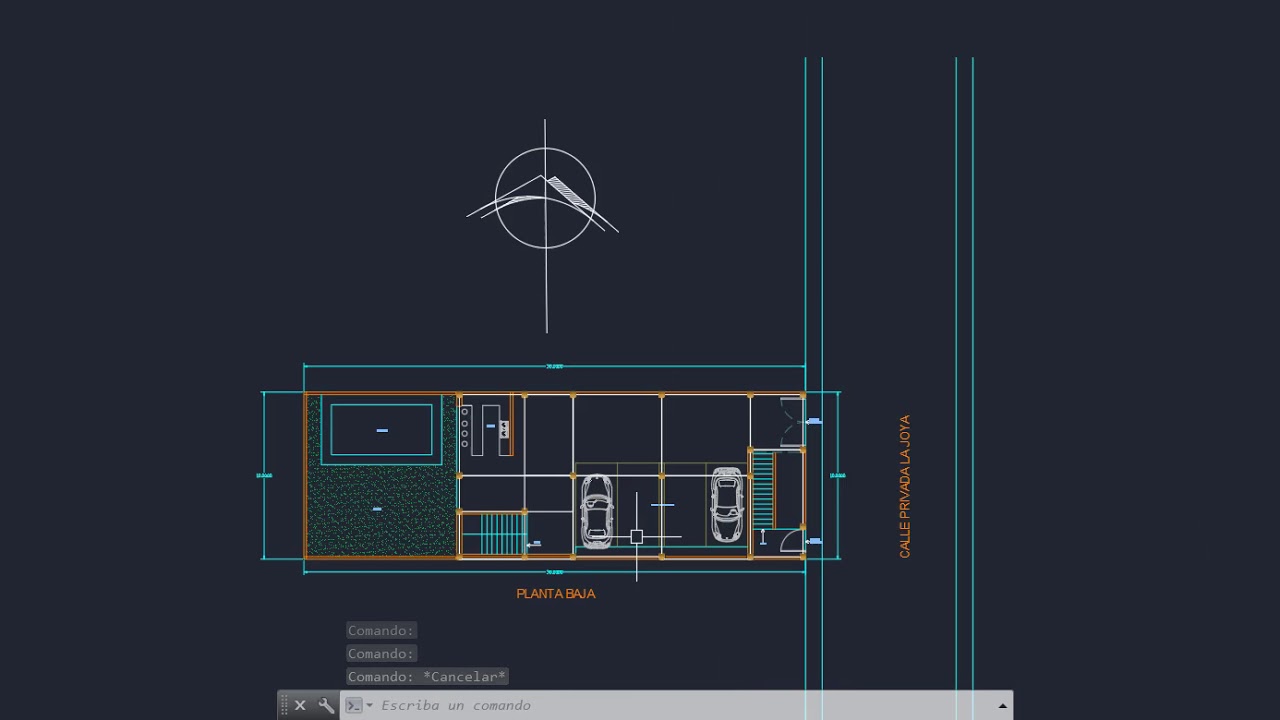 Columnas y trabes proyectadas en diseño de casa. - YouTube