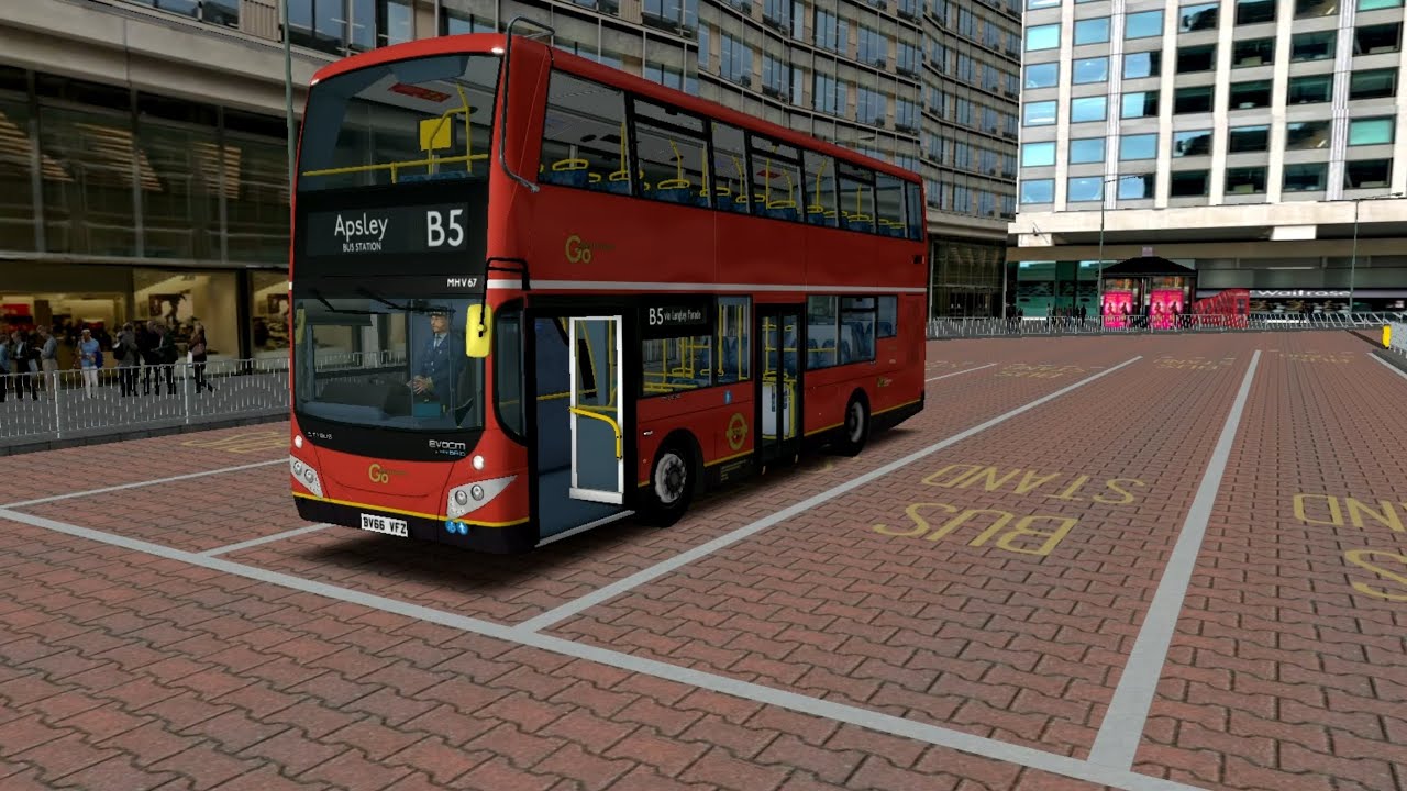 Omsi 2 Bowedahmn V5, Route B5: Rothford Hall - Aspley Bus Station - YouTube
