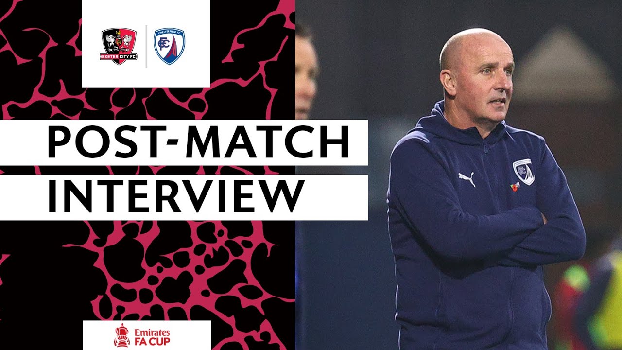 INTERVIEW | Paul Cook post-Exeter City - YouTube
