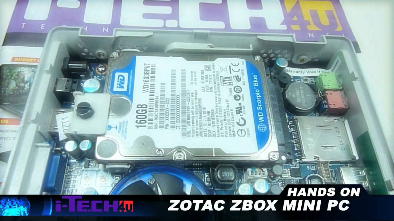 Zotac Zbox mini PC hands on - YouTube
