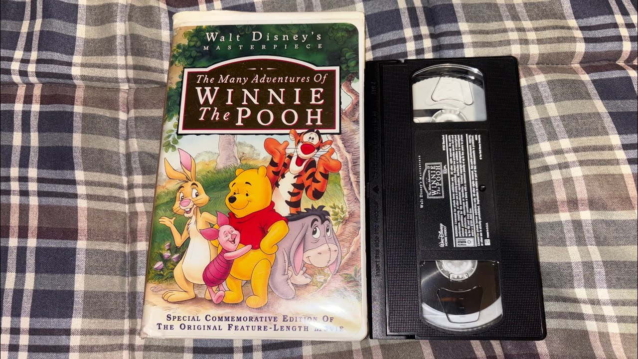 Opening To The Many Adventures Of Winnie The Pooh 1996 Canadian VHS ...